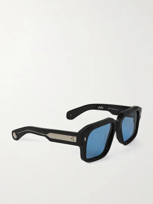 JACQUES MARIE MAGE Valentino Rossi Donato Square-frame Acetate Sunglasses