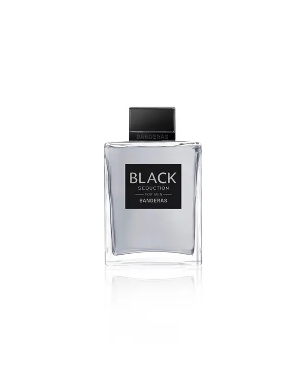 BANDERAS Perfumes Seduction For Eau De Toilette 6.7 Oz / 200 Ml - Black