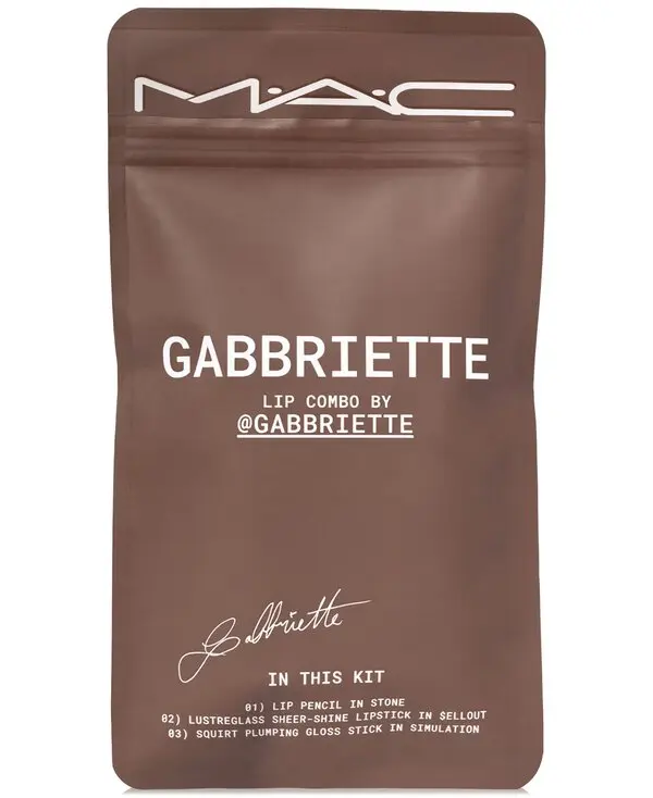 MAC COSMETICS 3-pc. Lip Combo @gabbriette Set