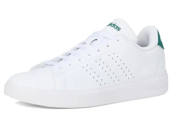 Adidas Advantage 2.0 Lace Up Casual Sneakers - White