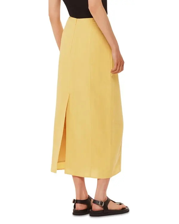 Whistles Josie Side Tie Skirt