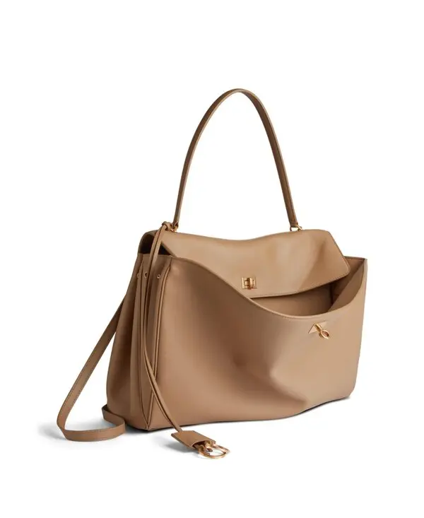 Balenciaga Rodeo Large Handbag - Latte