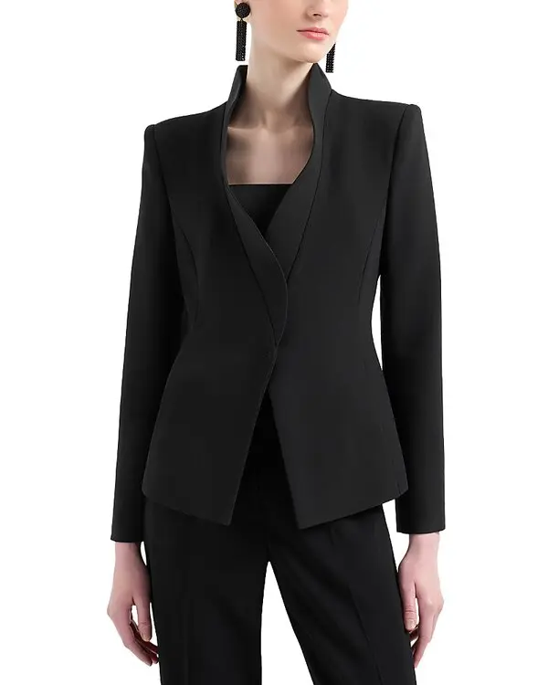 Emporio Armani Ruffled Blazer
