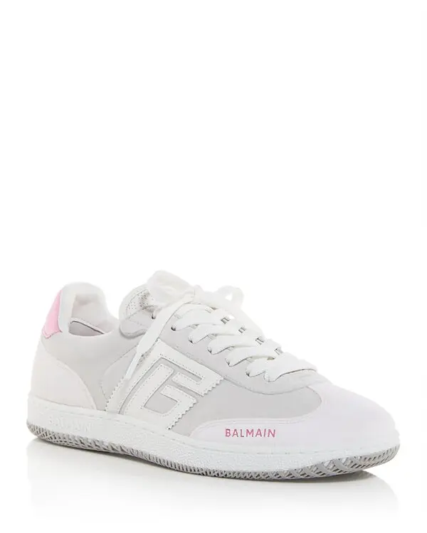 Balmain Swan Low Top Sneakers