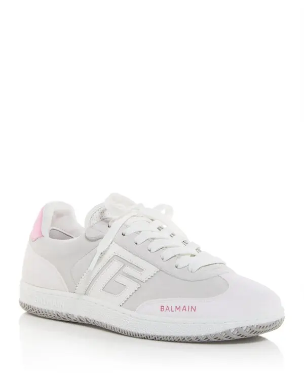 Balmain Swan Low Top Sneakers