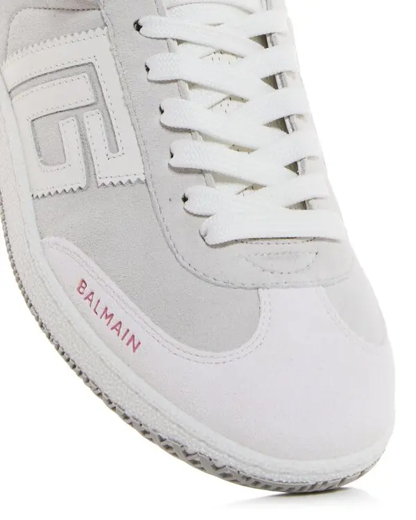 Balmain Swan Low Top Sneakers