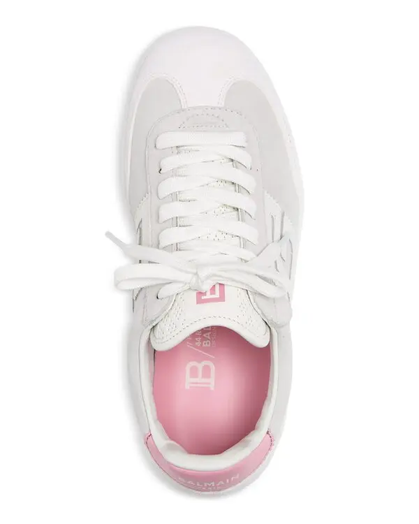 Balmain Swan Low Top Sneakers