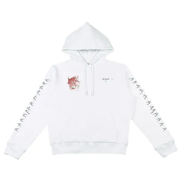 Off-White Basquiat Graphic Hoodie