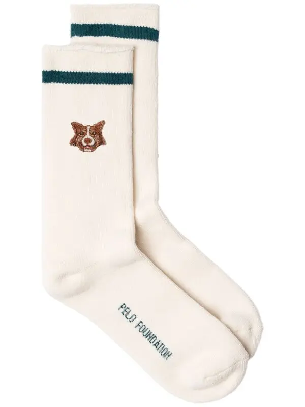 PELO FOUNDATION Mongrel Socks - White
