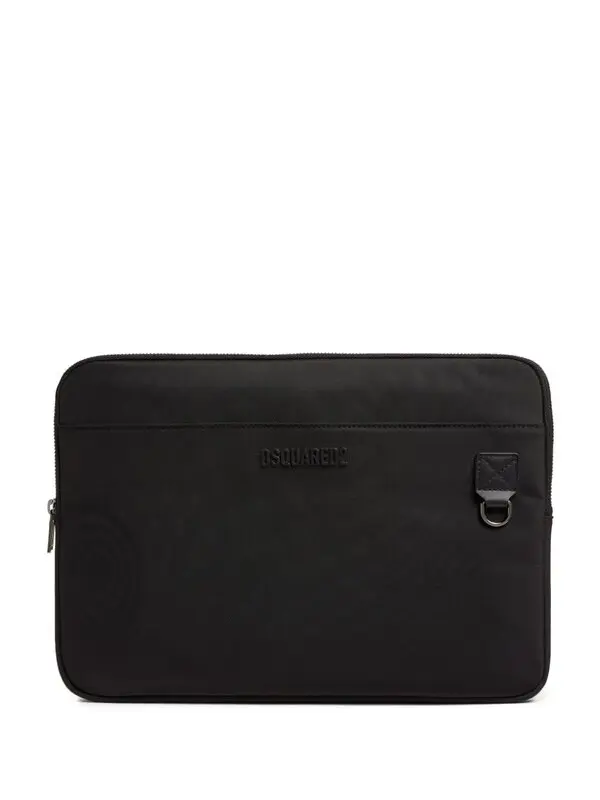 Dsquared2 Logo-lettering Laptop Case - Black