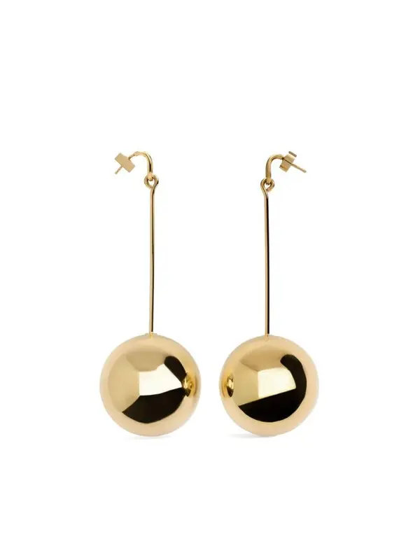 Jacquemus Les Grandes Boucles Nodo Earrings