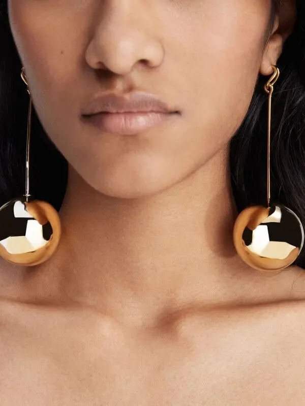 Jacquemus Les Grandes Boucles Nodo Earrings