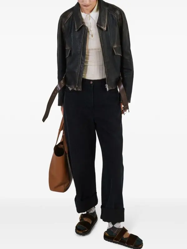 Prada Wide-leg Selvedge Jeans