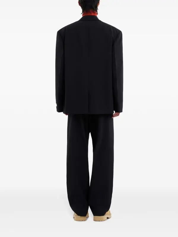 Marni Logo-appliqué Single-breasted Blazer