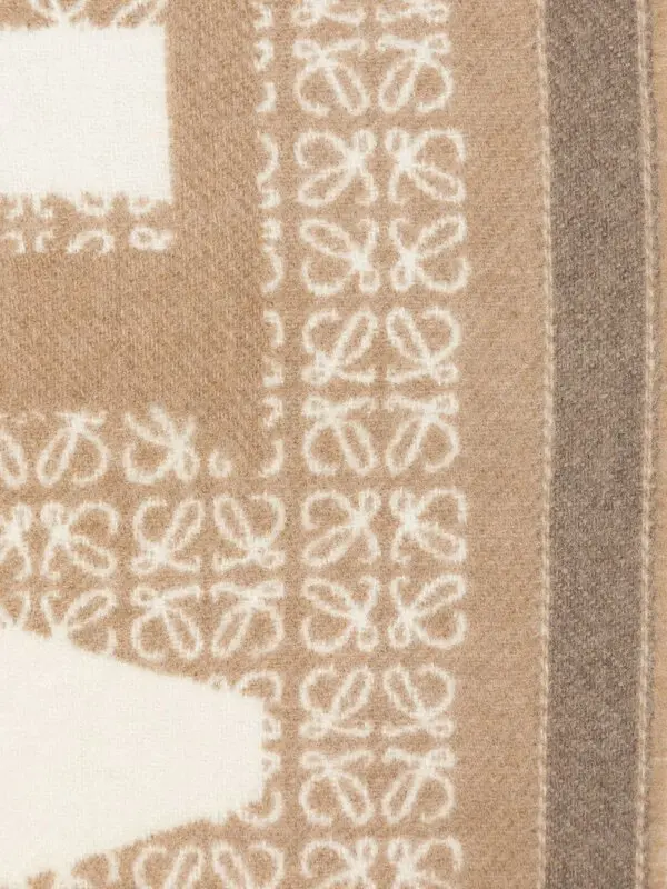 Loewe Anagram-print Logo Scarf