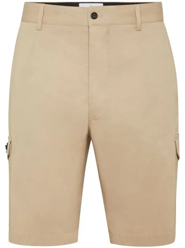 Philipp Plein Logo-plaque Cargo Shorts - Neutrals