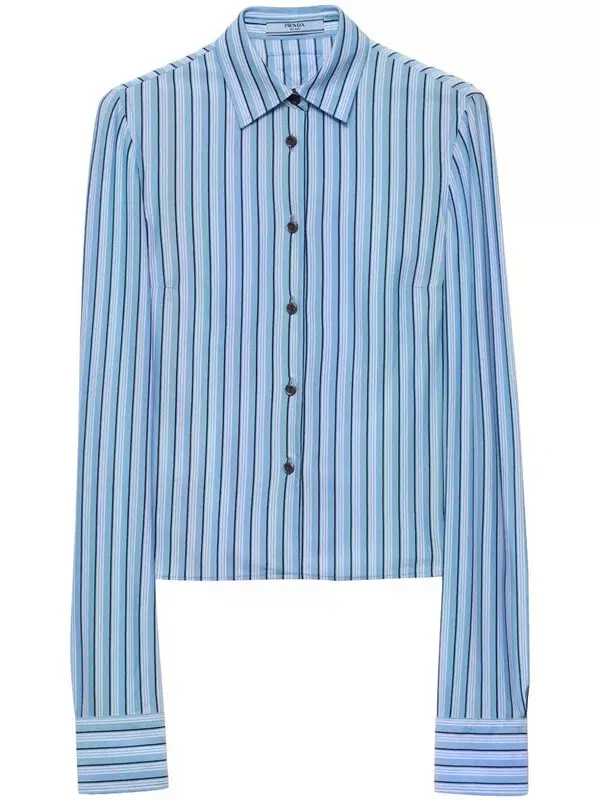 Prada Striped Cotton Shirt