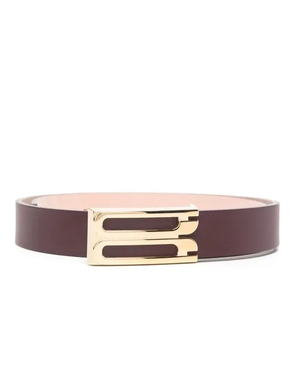 Victoria Beckham Frame Belt - Red