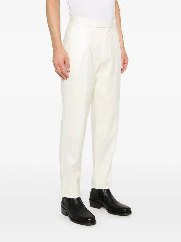 Zegna Tapered Twill Trousers