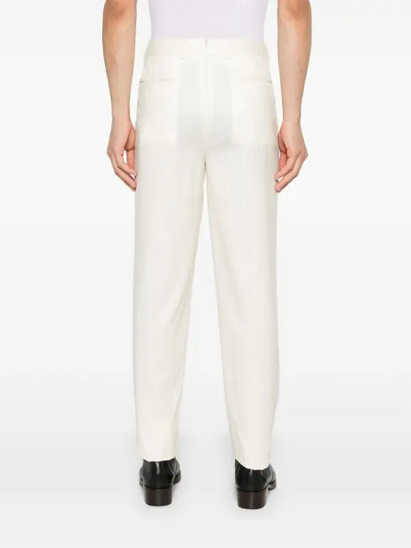 Zegna Tapered Twill Trousers