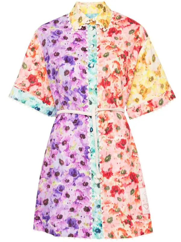 Zimmermann Floral-print Shirt Dress