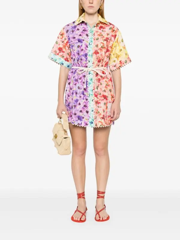 Zimmermann Floral-print Shirt Dress