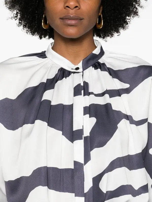 LANVIN Graphic-print Blouse