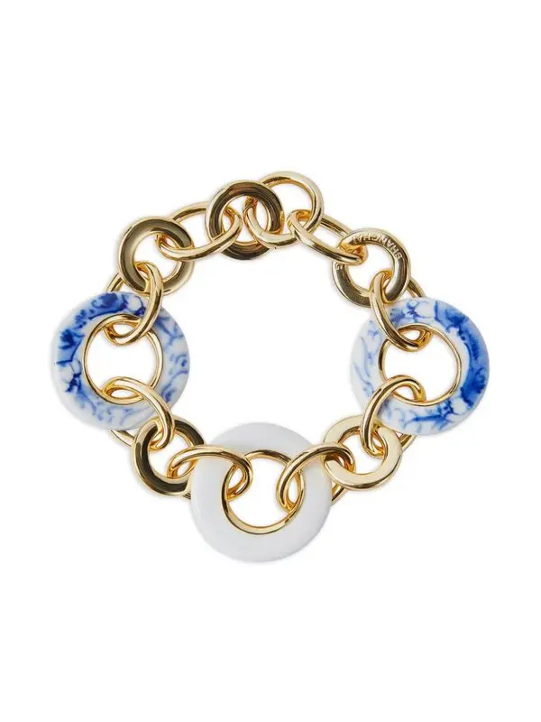 Shanghai Tang X Jacky Tsai Porcelain Bracelet - Gold