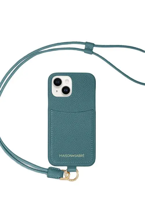 MAISON DE SABRE Sling Phone Case - Bondi Blue