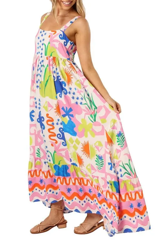 PETAL & PUP Printed Maxi Dress