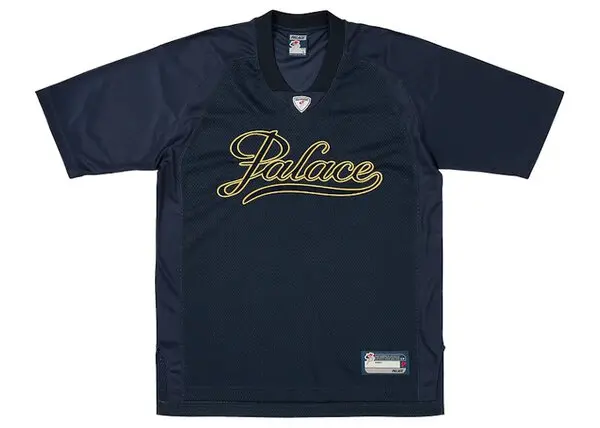 PALACE Contender Mesh Jersey - Navy Blue
