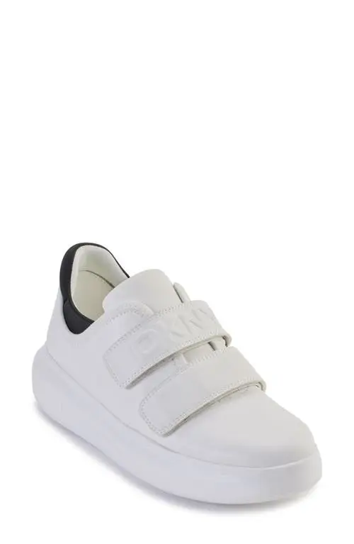 Dkny Jamiah Platform Sneakers - White/black