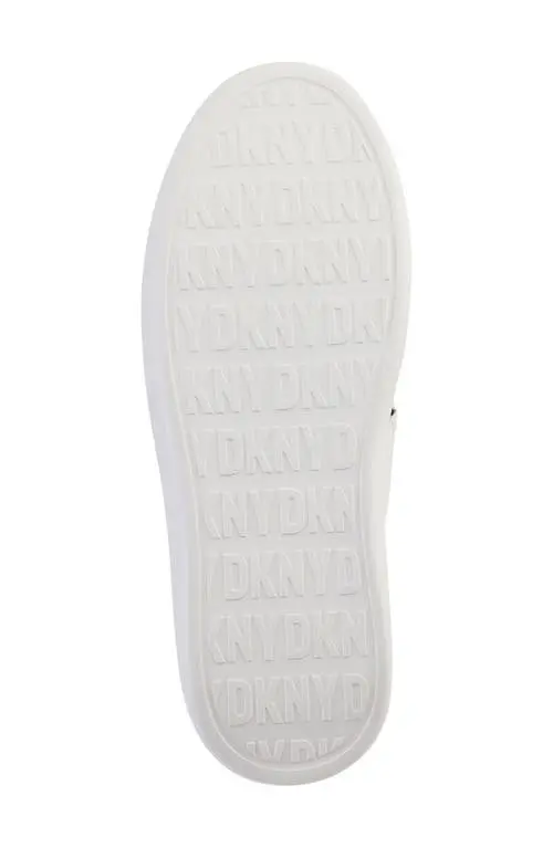 Dkny Jamiah Platform Sneakers - White/black