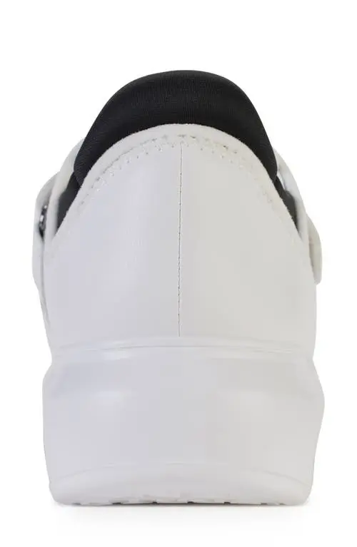 Dkny Jamiah Platform Sneakers - White/black