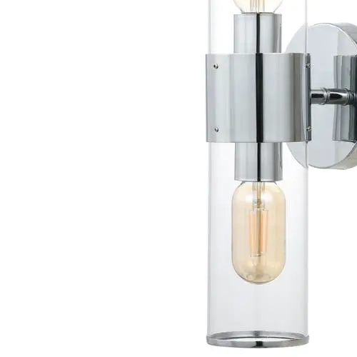 JONATHAN Y Quinn 2-light Mid-century Modern Iron/acrylic Led Sconce