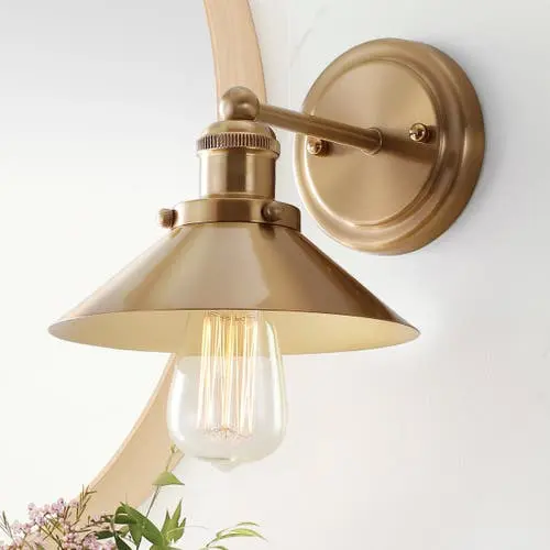 JONATHAN Y July Metal Shade Sconce