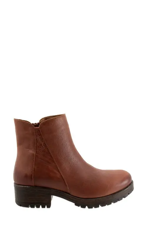 BUENO Fae Leather Bootie - Rust