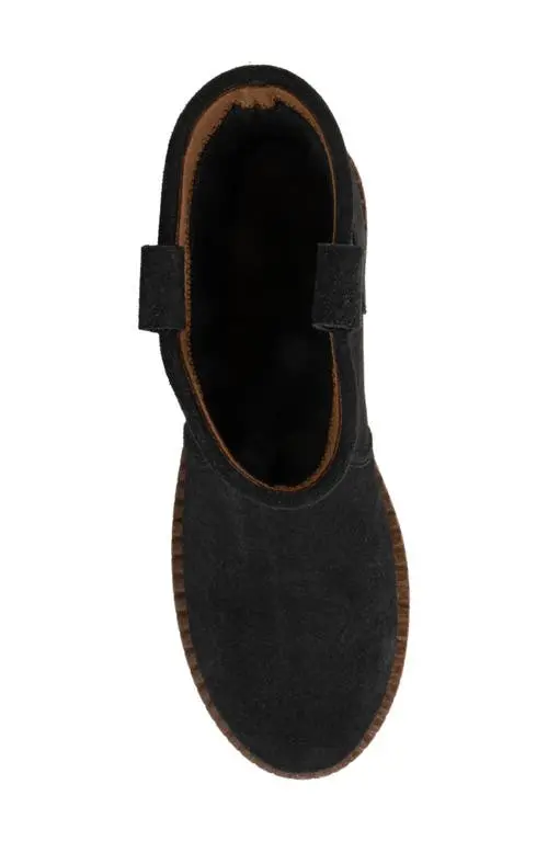 BUENO Olina Ankle Bootie - Black Suede