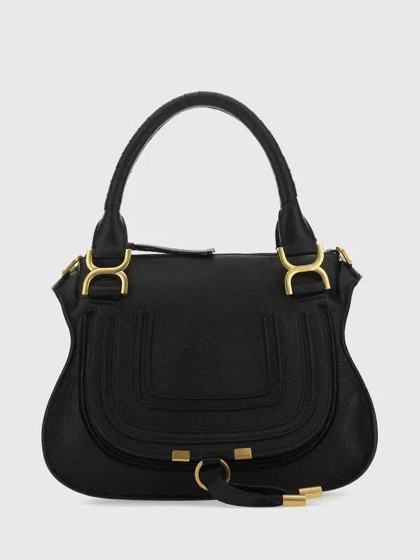 Chloé Marcie Top Handle Bag - Black