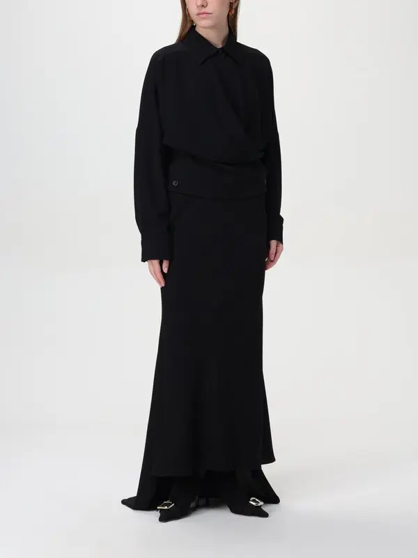 Philosophy Di Lorenzo Serafini Draped Shirt - Black
