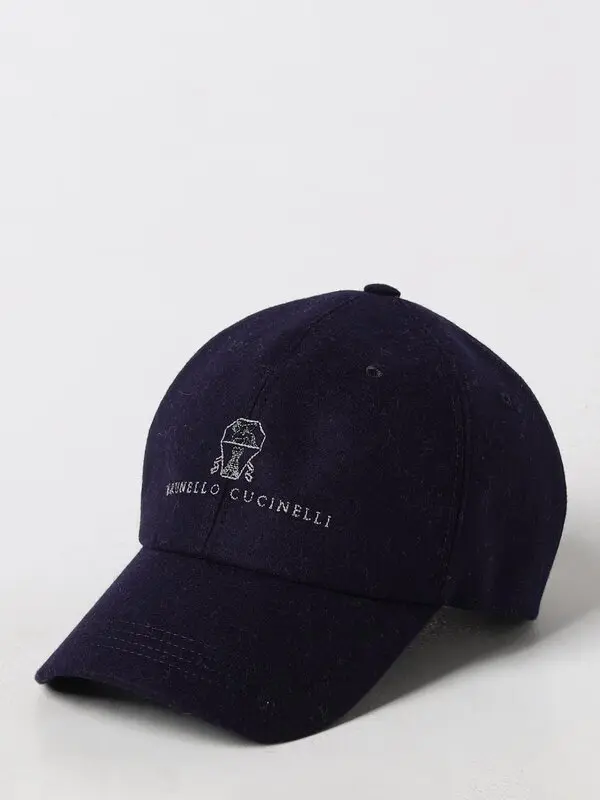 Brunello Cucinelli Cap - Navy