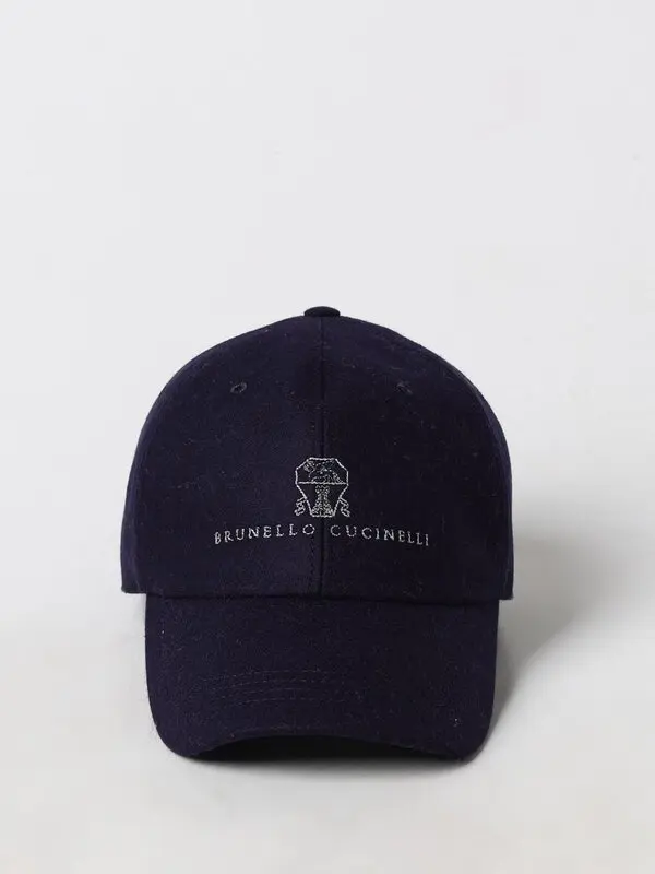 Brunello Cucinelli Cap - Navy