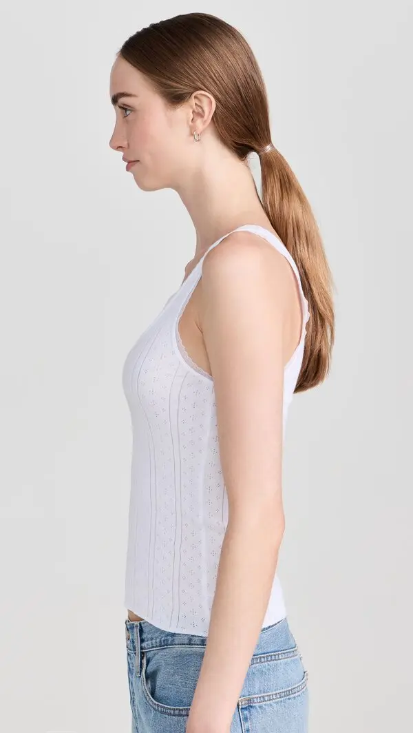 COUCOU The Scoop Tank - White