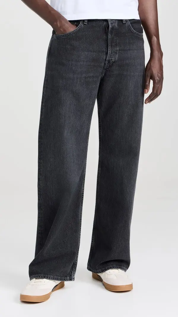 Acne Studios 2021 Loose Fit Jeans - Black