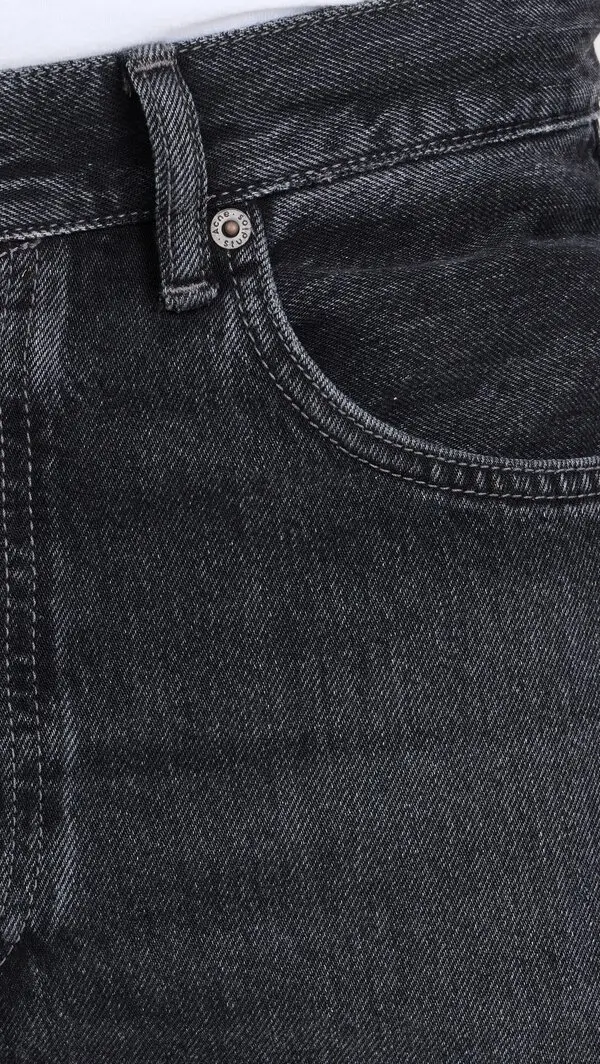 Acne Studios 2021 Loose Fit Jeans - Black