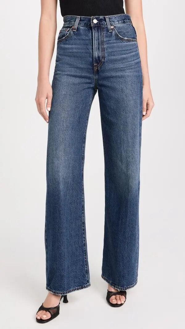 LEVI'S Ribcage Wide Leg Jeans - Polar Perimeter