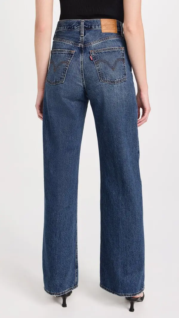LEVI'S Ribcage Wide Leg Jeans - Polar Perimeter