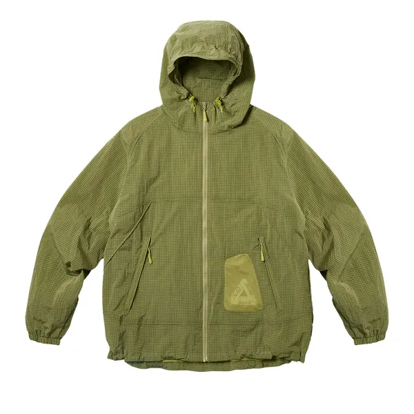 PALACE Y-ripstop Shell Jacket - Green