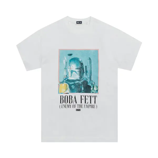 Kith For Star Wars Boba Fett Vintage Tee - White