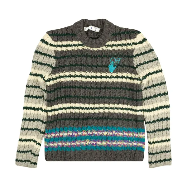 Off-White Hand Off Crewneck Sweater